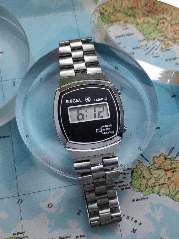Vintage Excel Quartz digital watch - Gem