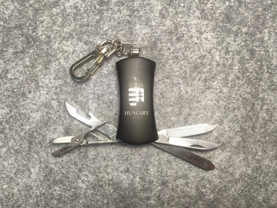 Vintage Multifunctional Keychain, Souvenir From Hungary - Etsy