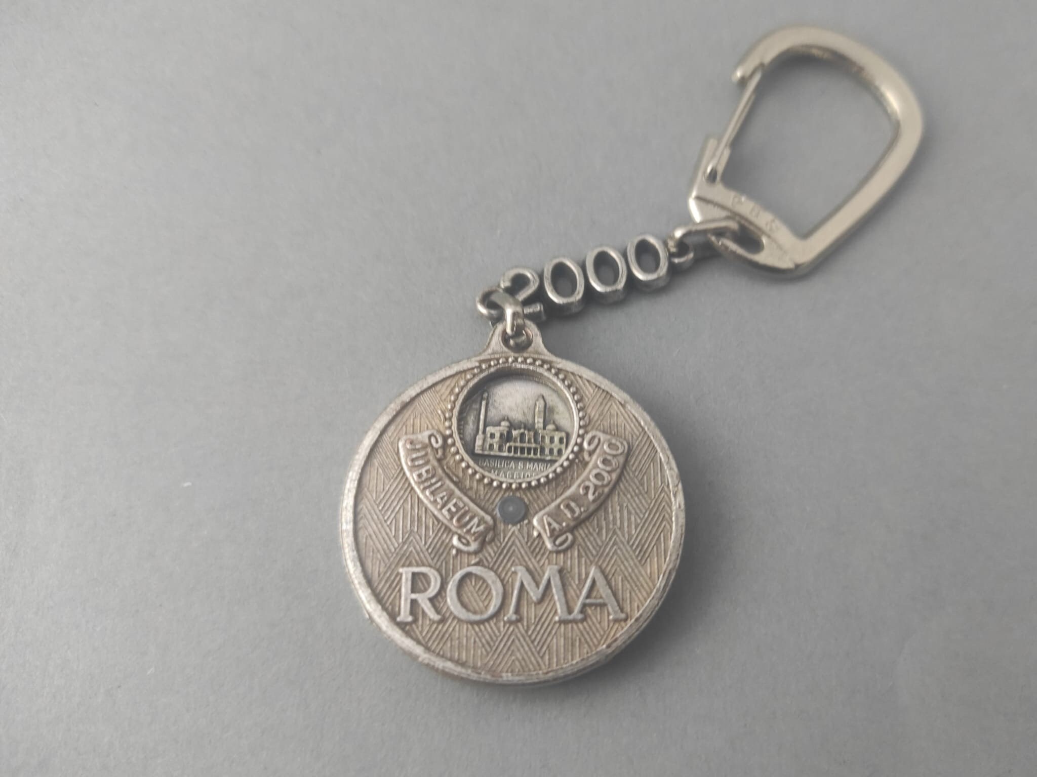 Vintage Rome 2000 Pope Johannes Paulus 2 Keychain - Etsy