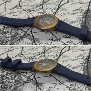 Vintage Benetton by Bulova World Map Men's Quartz Watch - Etsy