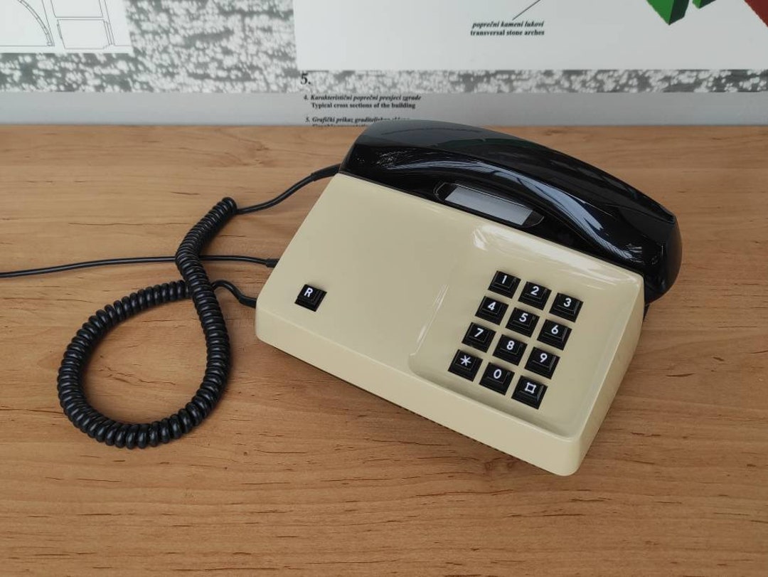 Vintage Nikola Tesla Key Pad Phone Made in Croatia - Etsy