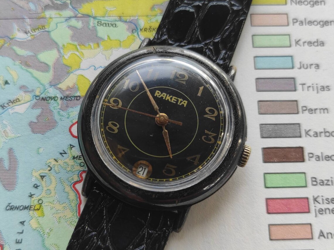 Vintage Raketa Cal 2614.H 19 Jewels Men's Watch Made in - Etsy