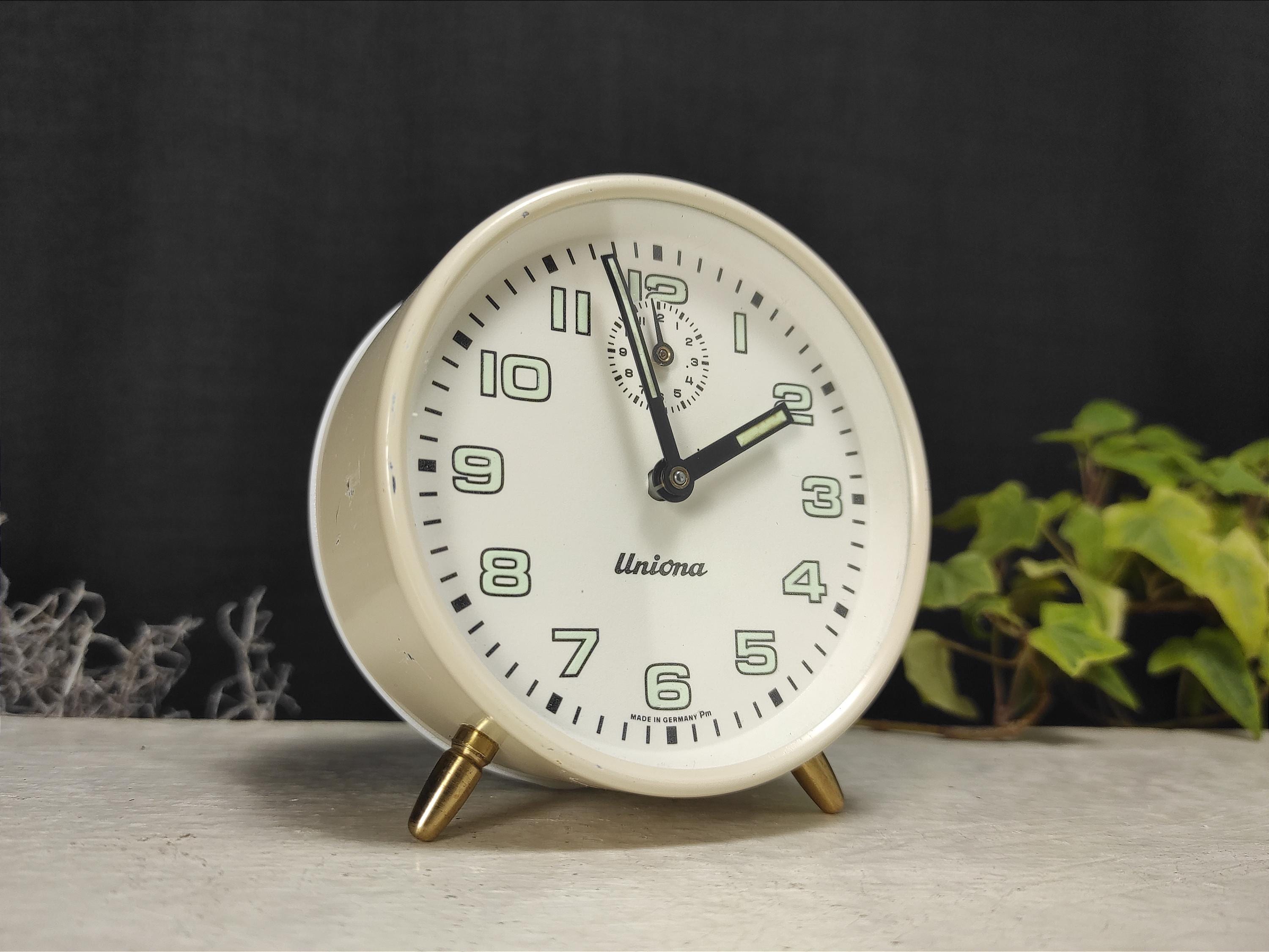 Vintage Uniona Mechanical Alarm Clock Made in Germany - Etsy