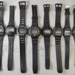 Vintage Asahi Digital Watch - Not Working, for Parts or Repair - Set of ...