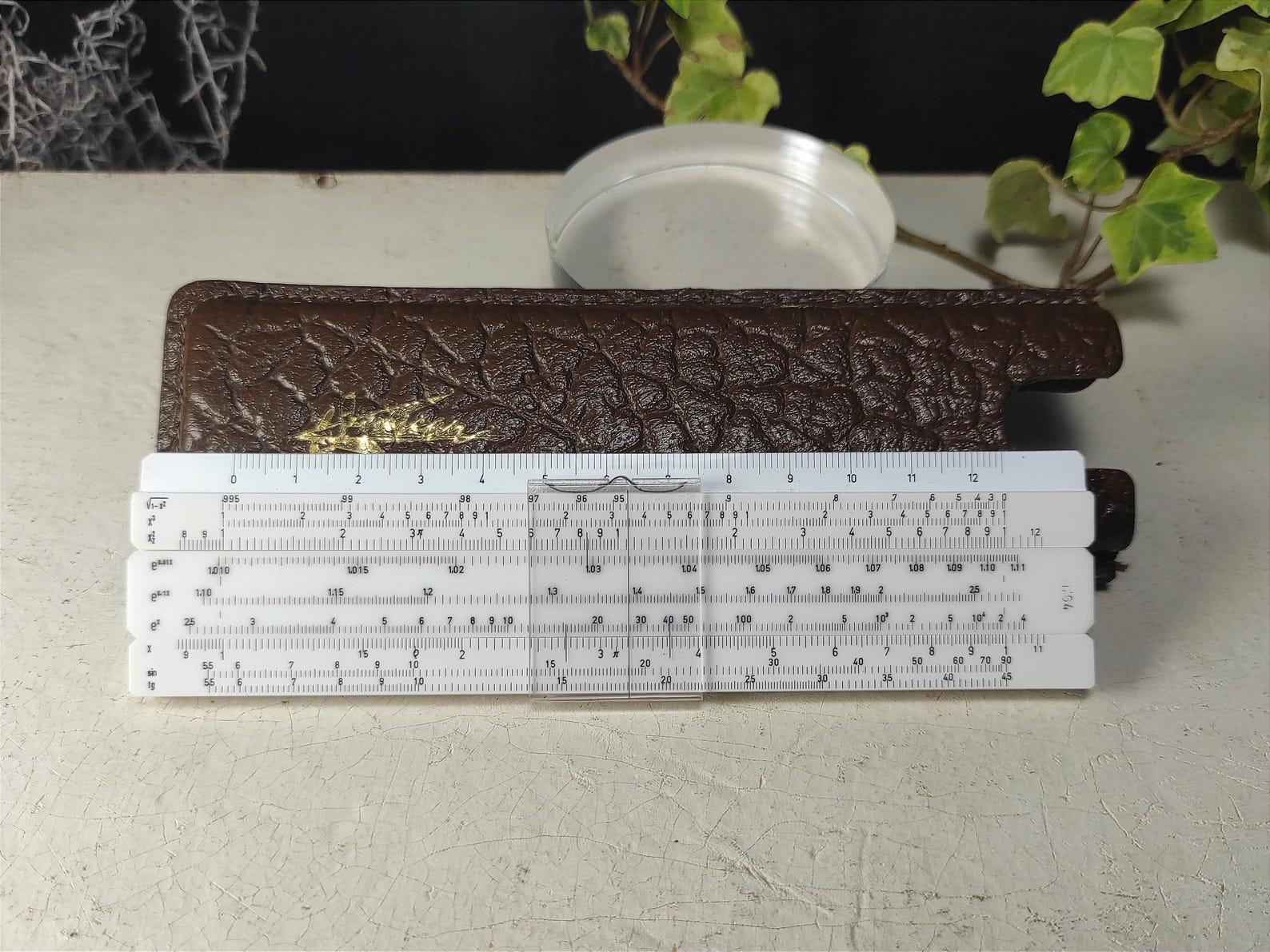 Vintage Logarex 27203 Pocket Slide Rule Made in Czechoslovakia - Etsy