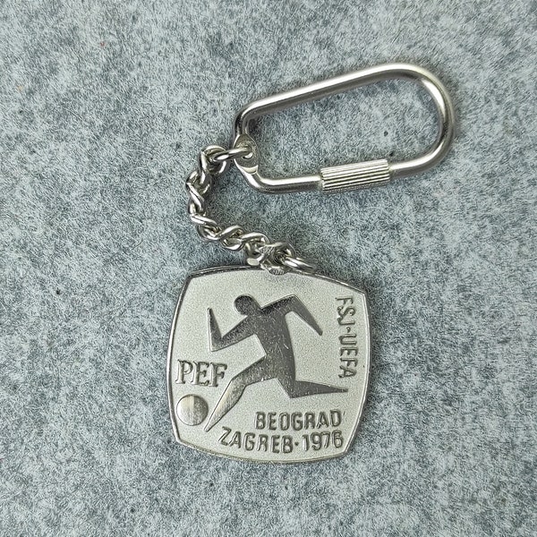 Vintage European Keychain - Etsy