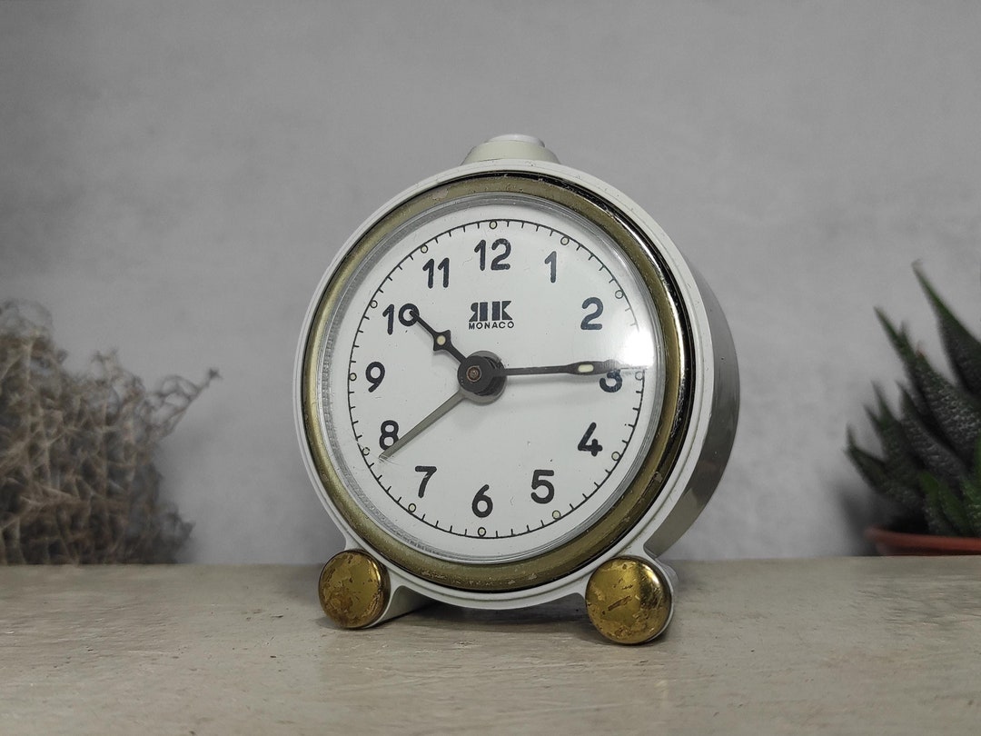 Vintage RK Monaco Alarm Clock Made in Romania - Etsy