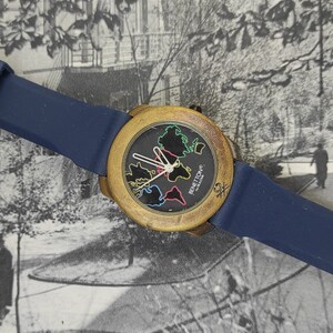Vintage Benetton by Bulova World Map Men's Quartz Watch - Etsy