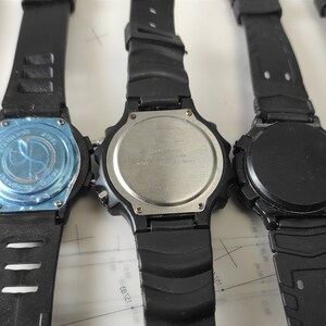 Vintage Asahi Digital Watch - Not Working, for Parts or Repair - Set of ...