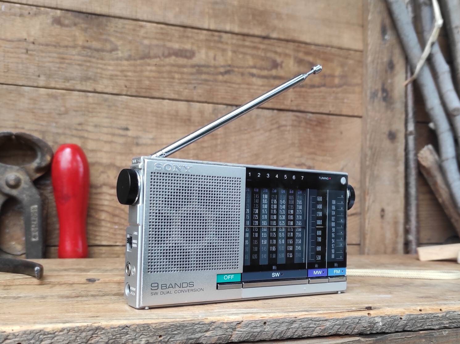 Vintage Sony ICF-4900 9 Band Radio Receiver Made in Japan | Etsy