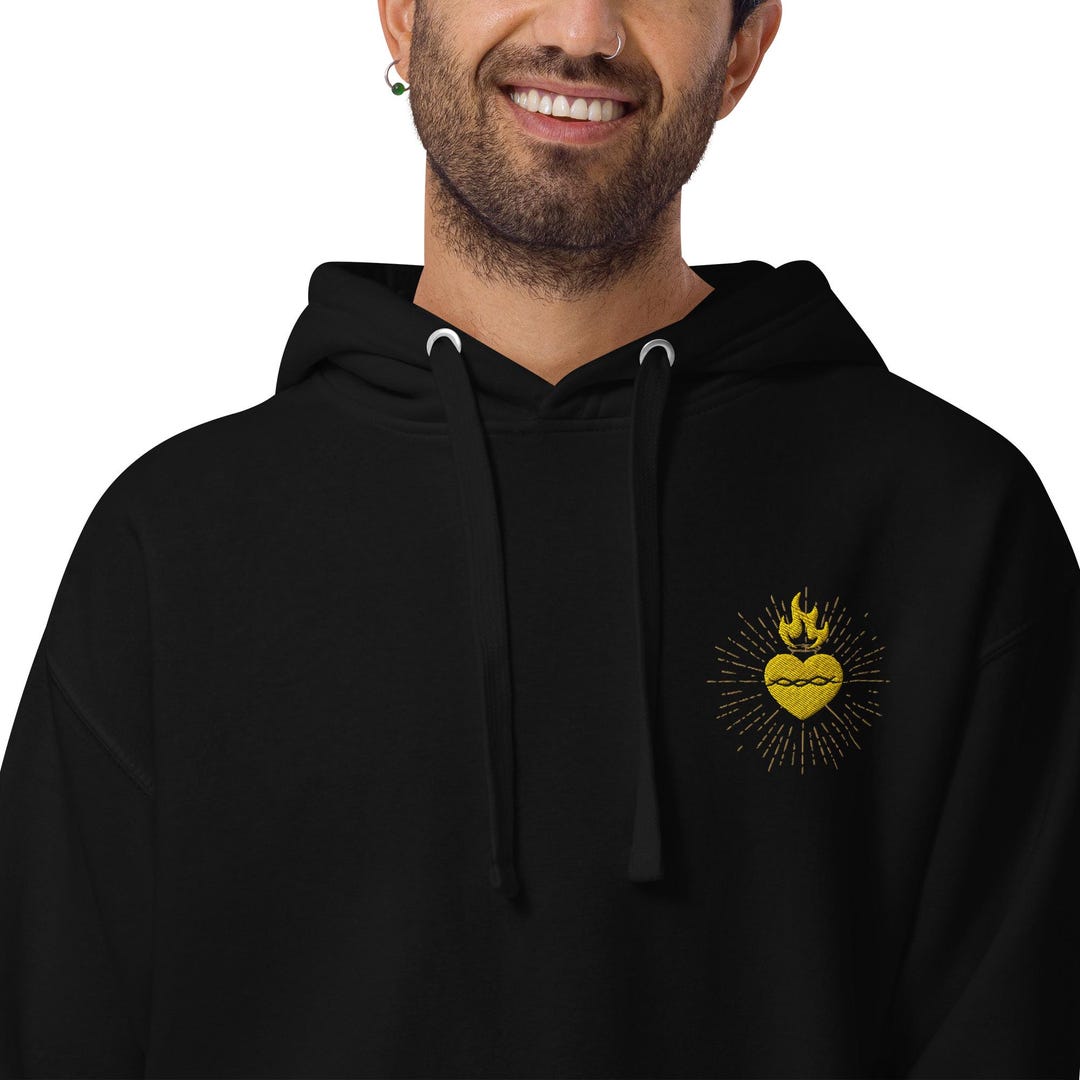 Sacred Heart Hoodie - Luxury Catholic Clothing by Sol Invictus Apparel ...
