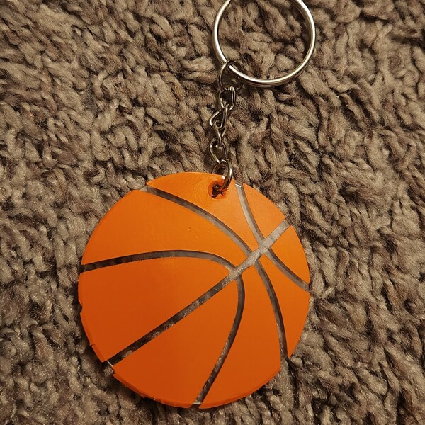 Basketball Keychains - Etsy