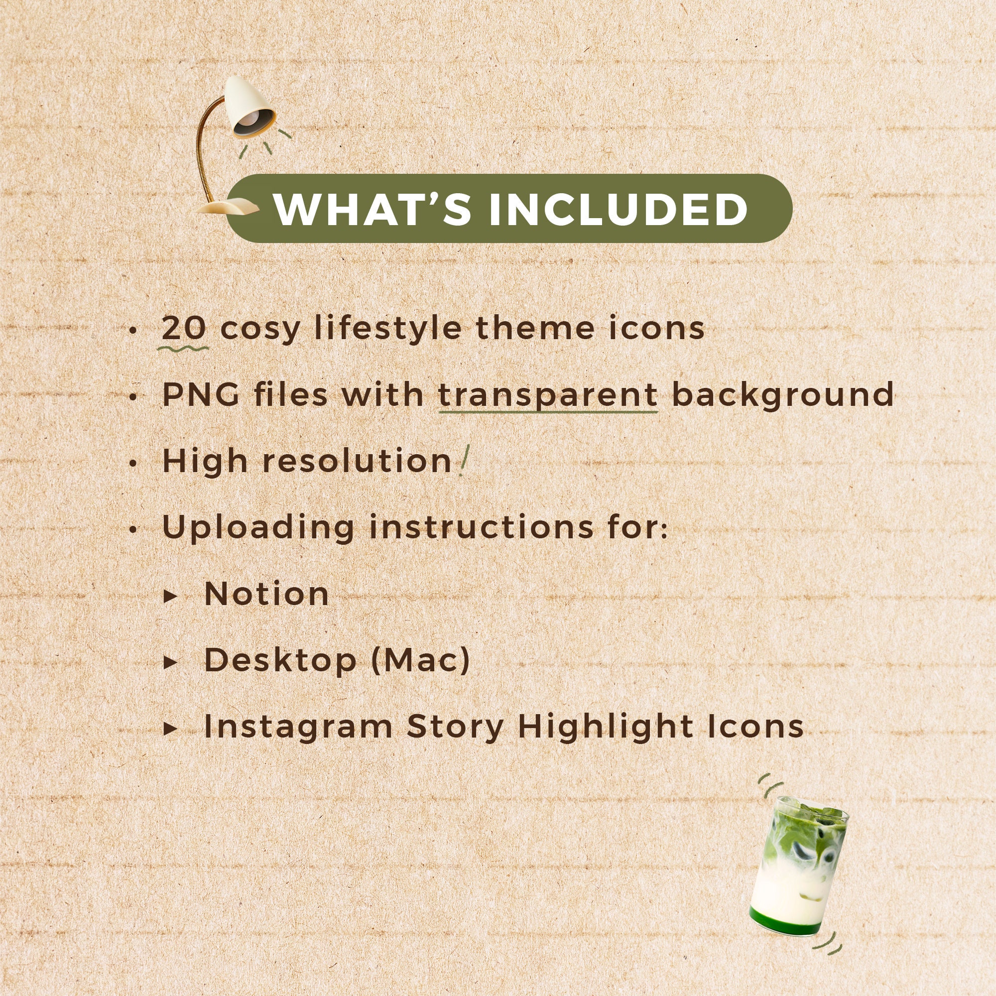 Notion Icons | Aesthetic Icons | Digital Icons | Desktop Icons ...