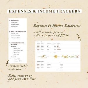 Notion Finance Tracker Template | Notion Budget Tracker | Digital Money ...