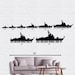 Custom US Navy Ships Metal Sign With Led Light, Battleship Metal Sign ...