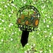 Personalized Tractor Memorial Garden Metal Stake, in Loving Memory ...