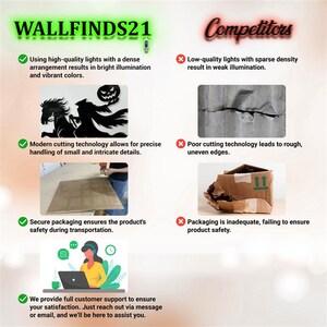 Phoenix Metal Sign With Led Light, Modern Sign Art, Phoenix Sign, House ...