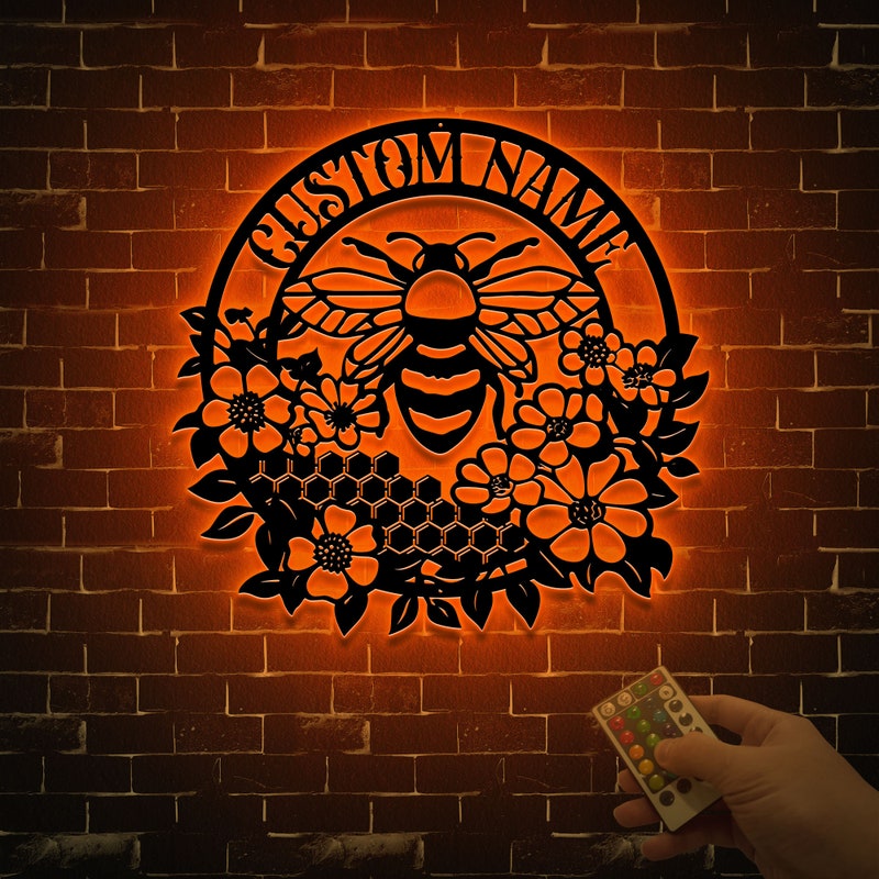 Custom Signs With Bee - Etsy