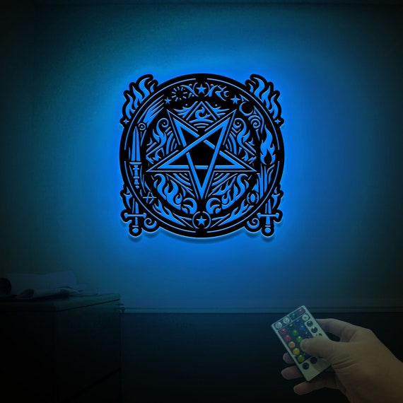 Wiccan Blue Star Design