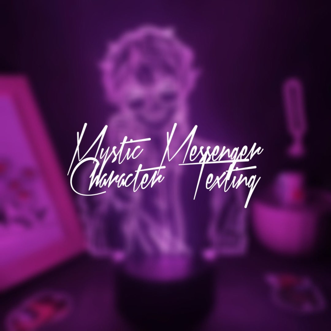 Mystic Messenger Character Texting 1 Week - Etsy