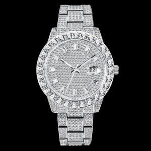 Full Diamond Icy Watch Bling Bling Iced Out Watch Hip Hop - Etsy
