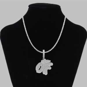 OTF Only the Family Iced Out Pendant Jewelry Hip Hop Jewelry - Etsy