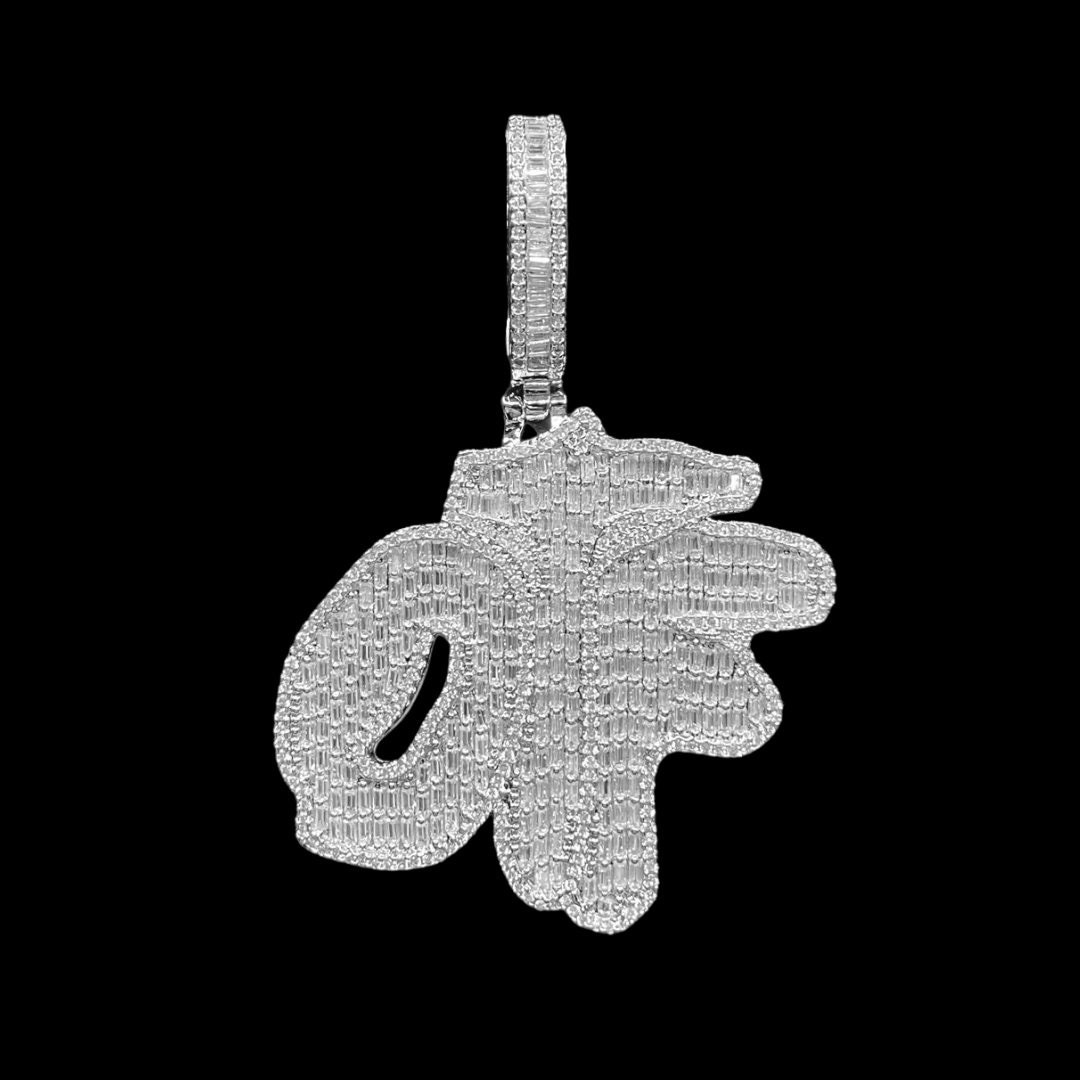 OTF Only the Family Iced Out Pendant Jewelry Hip Hop Jewelry - Etsy