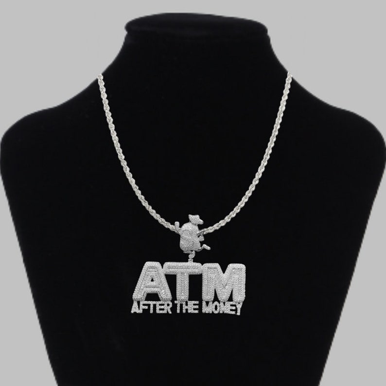 Iced Out Bling Letters ATM After the Money Limited Edition - Etsy