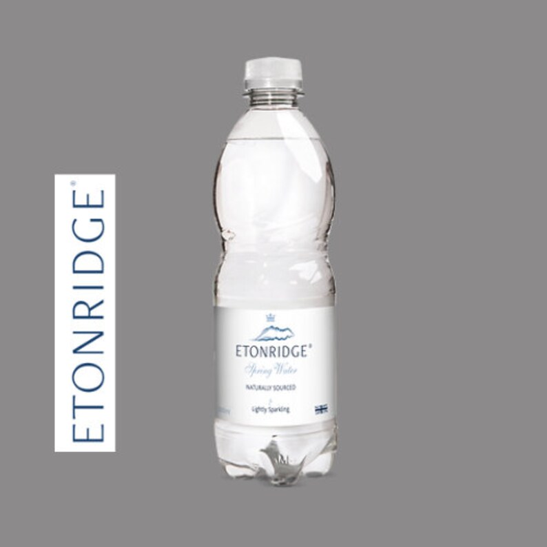 Etonridge Lightly Sparkling Spring Water 24 X 500ml PET Bottles - Etsy