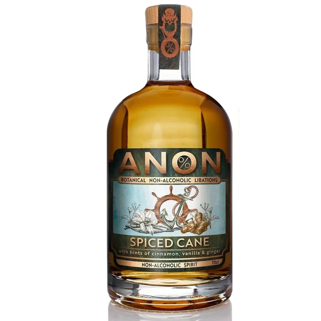ANON Non Alcoholic Spiced Cane 70cl - Etsy