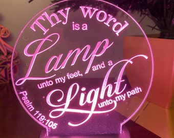 Light Unto My Path | Etsy