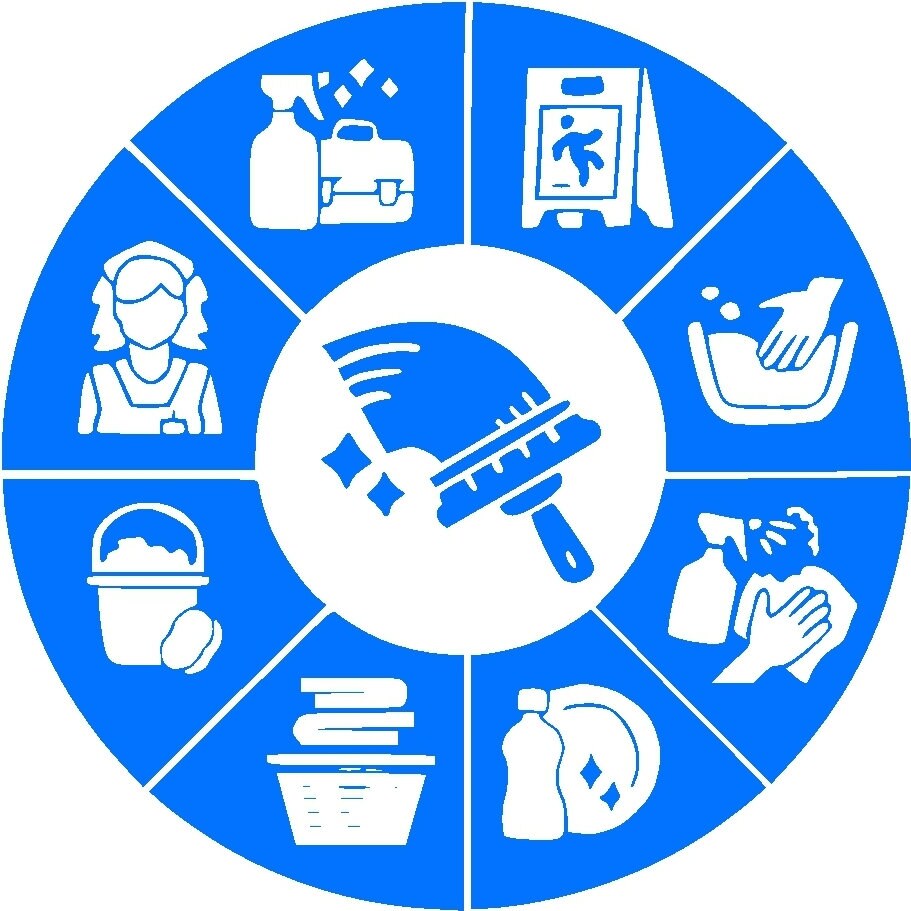 5 Cleaning Logo Svg - Etsy