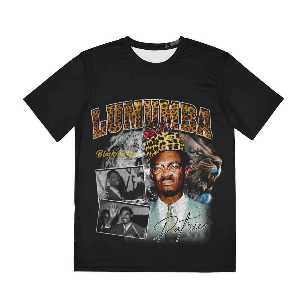 Patrice Lumumba T-shirt - Etsy