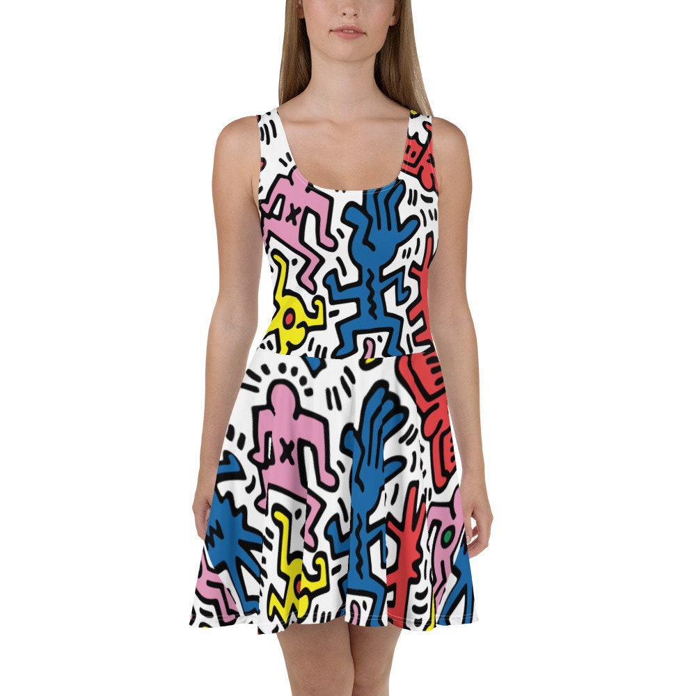 Keith Haring Skater Dress - Etsy