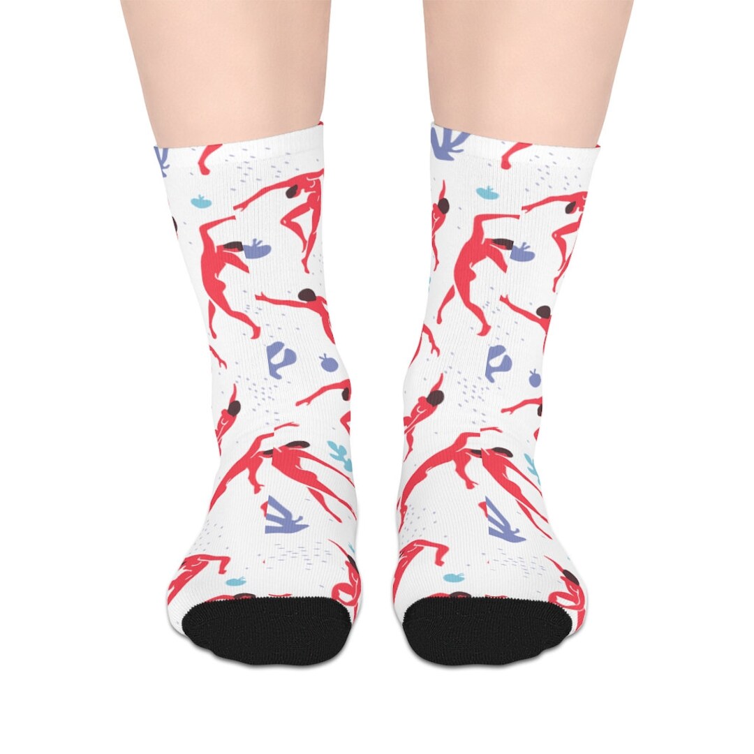 Matisse the Dance Art Mid-length Socks - Etsy