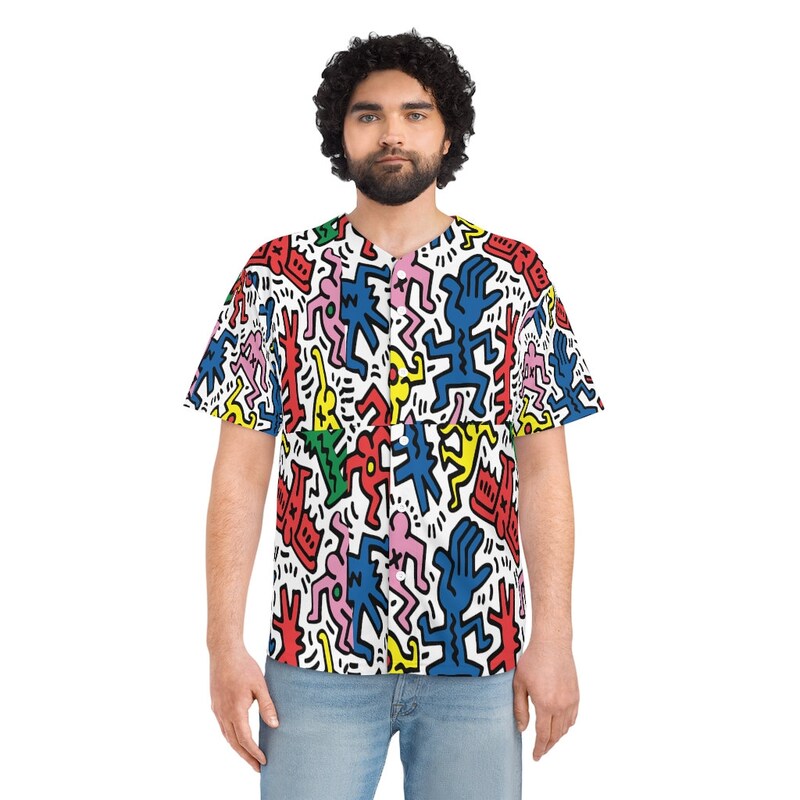 Keith Haring Shirts - Etsy