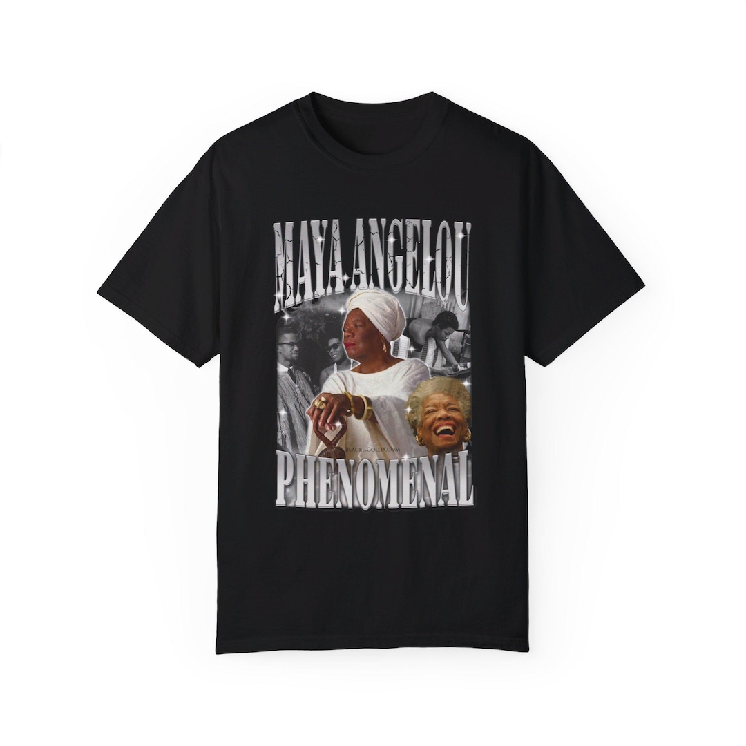 Maya Angelou Oracle T-shirt - Etsy