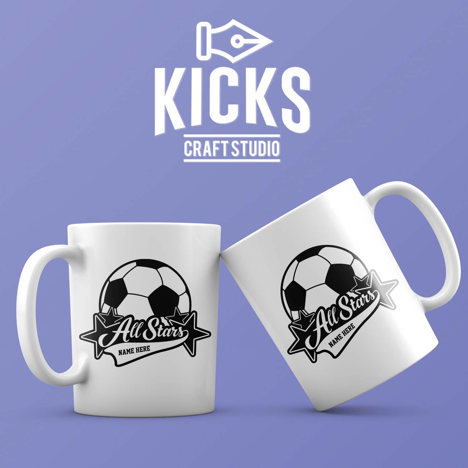 Soccer All Stars SVG: Team Emblem, Shirt Design (digital Download) - Etsy
