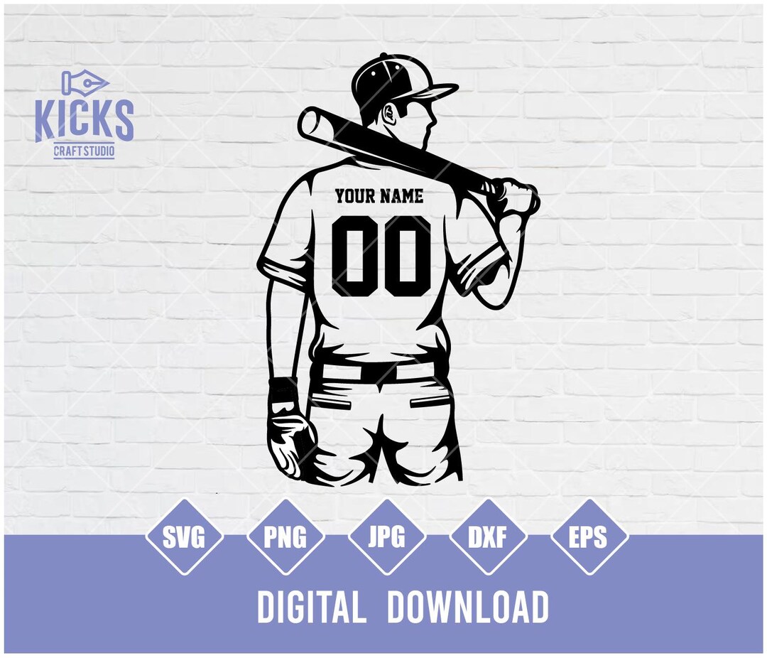 Baseball Pitcher Svg, Personalized Name, Baseball Team Svg, Baseball ...