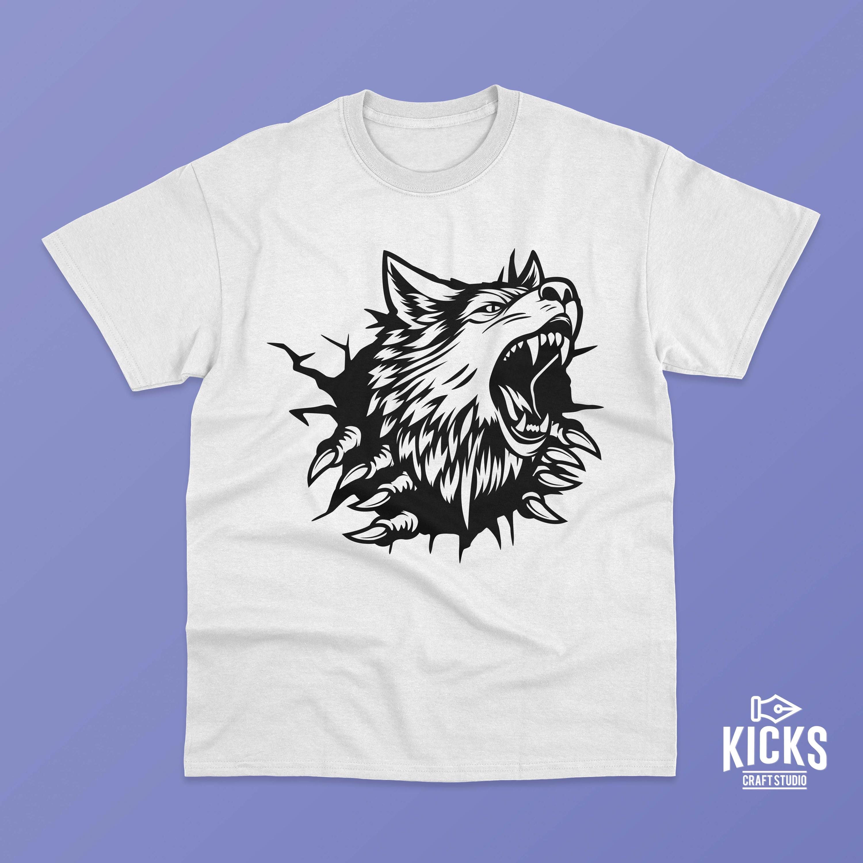 Wolf Scratch Theme Svg, Claw Scratch Clipart, Wild Scratch Cut File ...