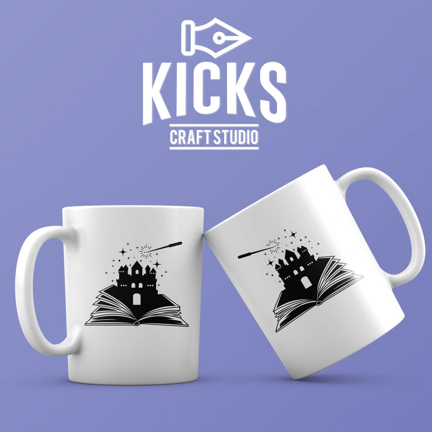 Wizard Book Svg, Magic Wand Svg, Magic Book Svg, Castle Skyline Svg ...