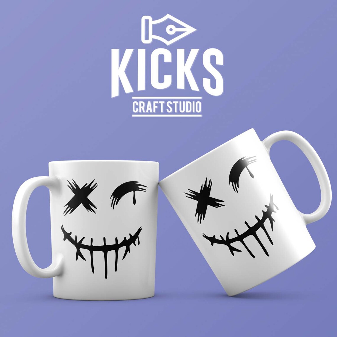 Scary Smile Svg, Evil Grin Svg, Evil Slasher Svg, Evil Smile Svg, Evil ...