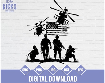 US Soldier SVG American Troops Svg United States Military Svg War USA ...