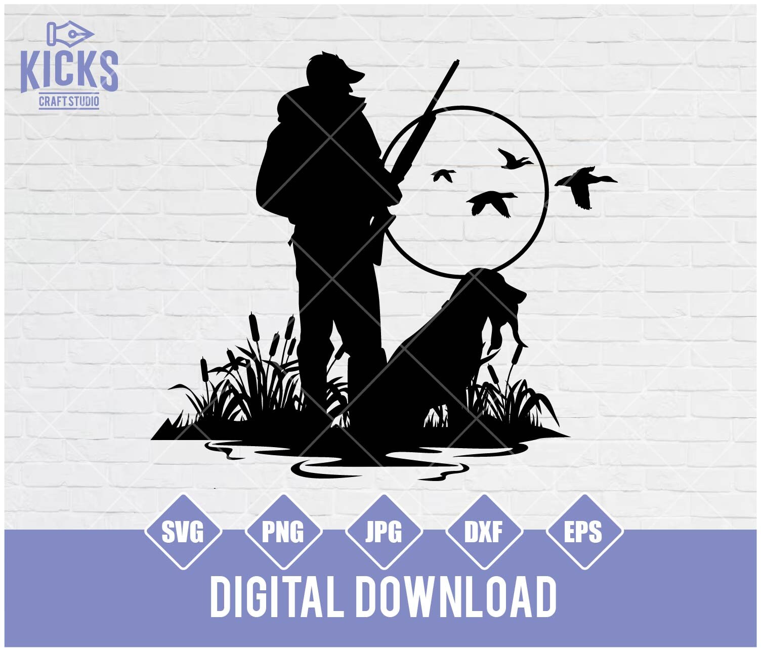 Hunting Dog SVG File Duck Hunting Svg Hunting Season Svg - Etsy
