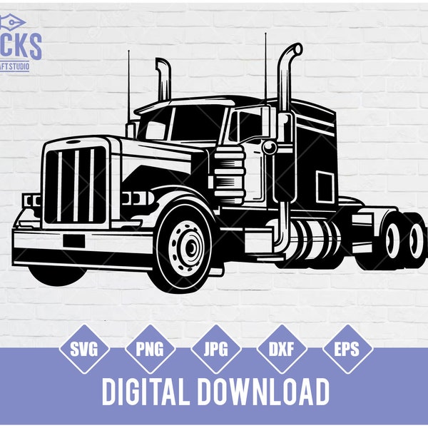 Truck Stencil - Etsy