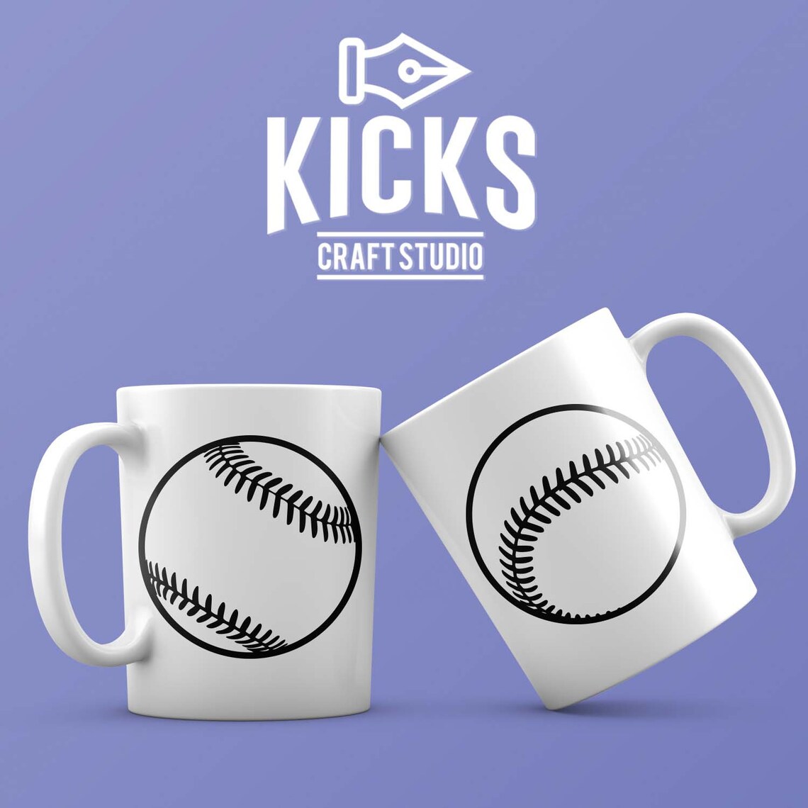 Baseball Outline SVG: Silhouette Cut File (digital Download) - Etsy
