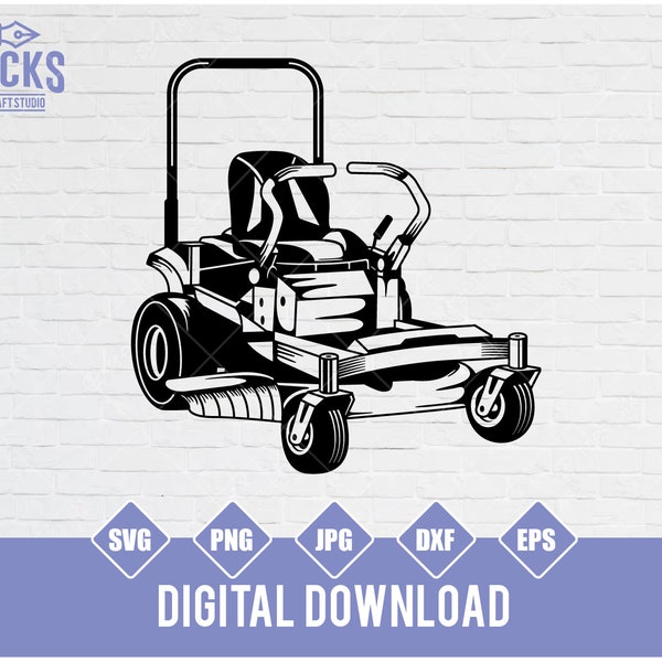 Zero Turn Clipart - Etsy