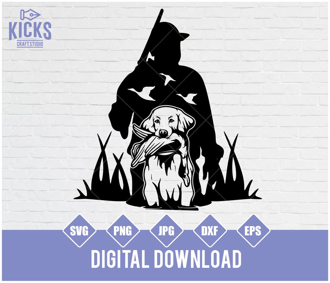Hunting Dog SVG File, Duck Hunting Svg, Hunting Season Svg, Duck Hunt ...