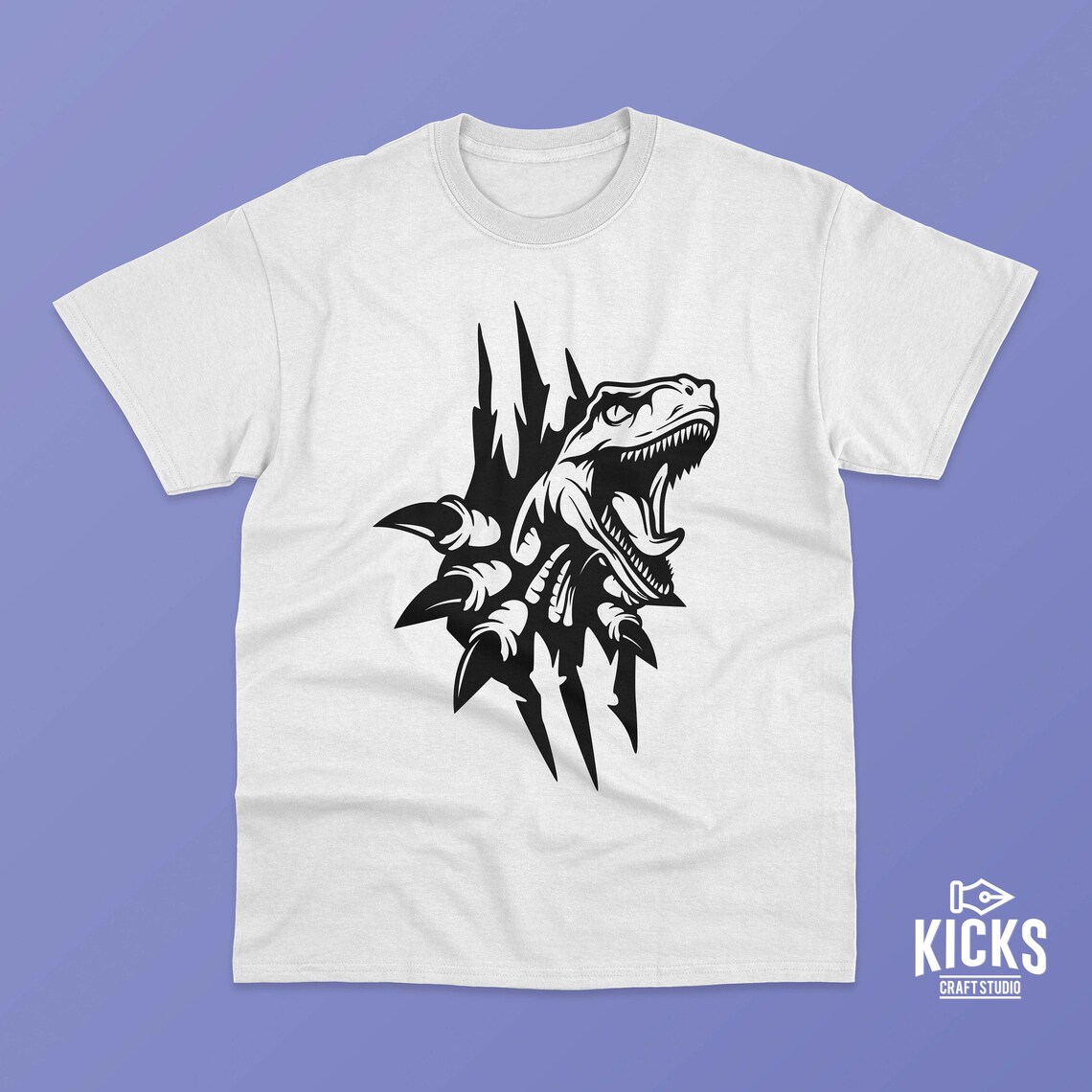 Raptor in the Wall Scratch Svg, Velociraptor Dinosaur Sharp Claws Clip ...