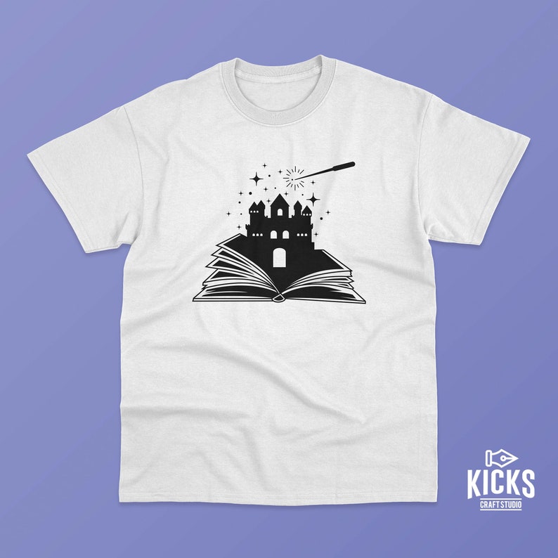 Wizard Book Svg, Magic Wand Svg, Magic Book Svg, Castle Skyline Svg ...